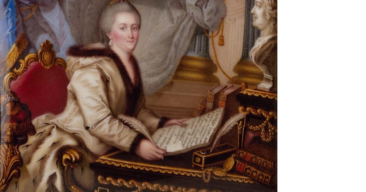 Rusland in Europa: een kunstcollectie voor Catharina de Grote | Bozar ...