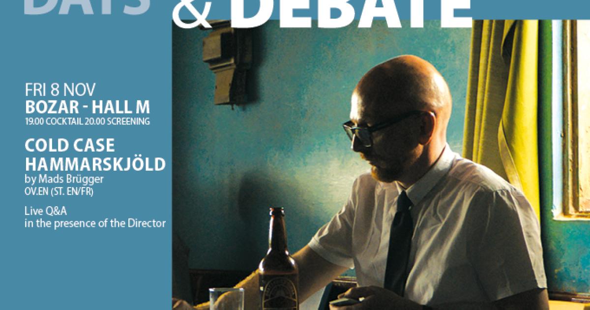 COLD CASE HAMMARSKJOLD - Mads Brugger | Bozar Brussel