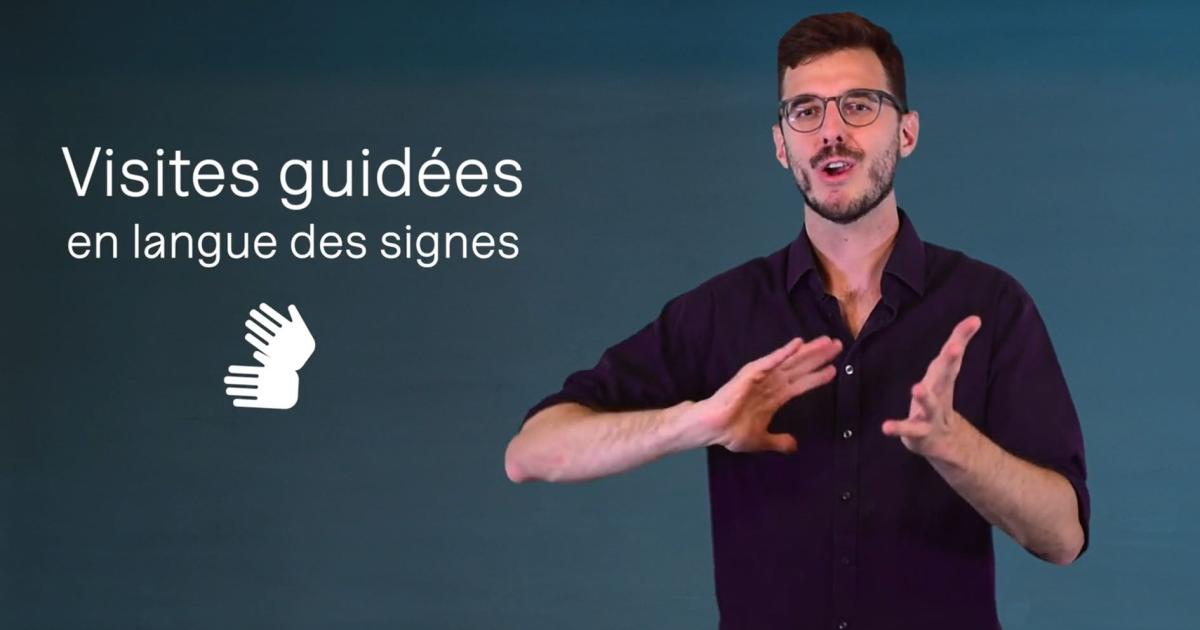 Guided tours in French Belgian sign language (LSFB) | Bozar Brussels